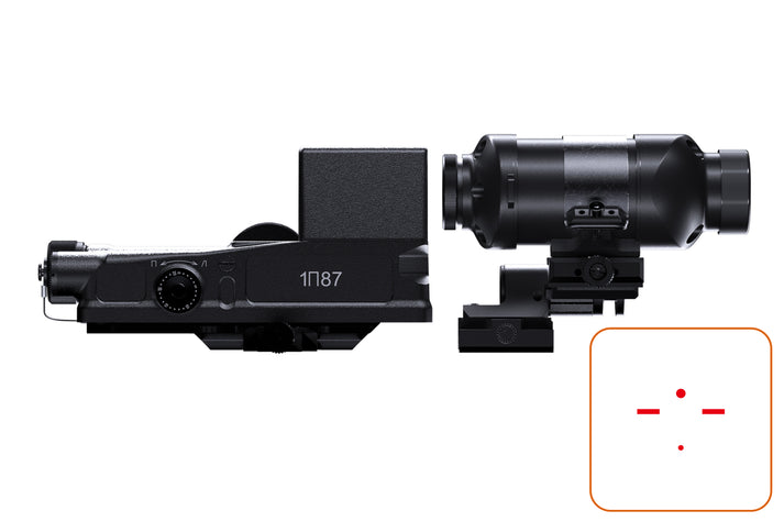Novus Precision PDS-1 Prism Dot Sight Military Reticle w/ PM-1 3x Pris